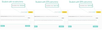 👩‍🎓Extra Time (in tests, checkpoints and exams)